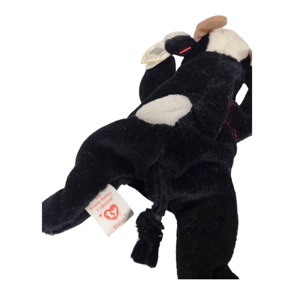 Ty | Toys | Vintage Ty Daisy The Dairy Cow Laying Down 406 Beanie ...